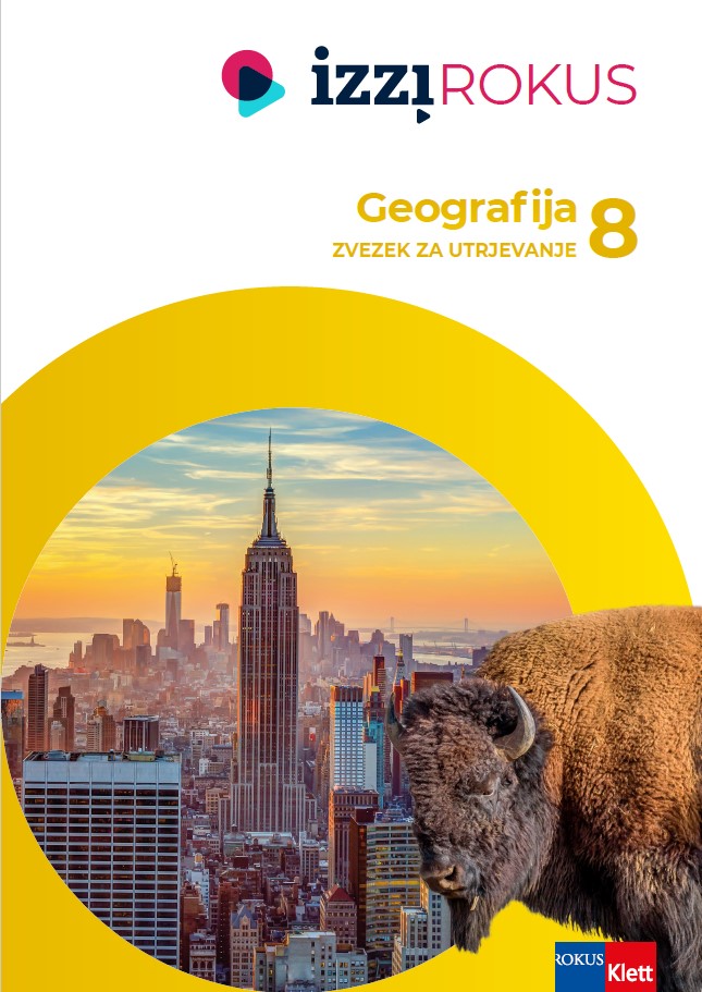IzziRokus GEOGRAFIJA 8, zvezek za utrjevanje